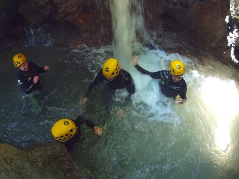Anna: Guided Canyoning Tour - Duration and Group Size