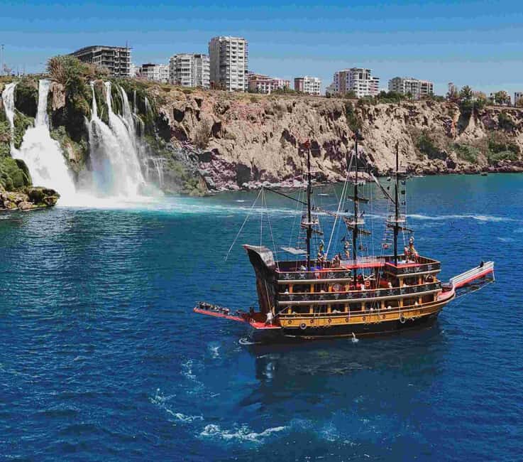 Antalya: Duden Waterfall Pirate Boat Trip - What to Expect from the Pirate Boat Trip