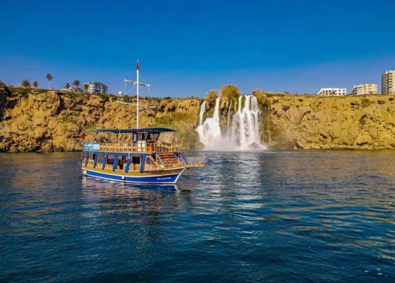 Antalya: Duden Waterfall Relax Boat Trip with Lunch - Key Points