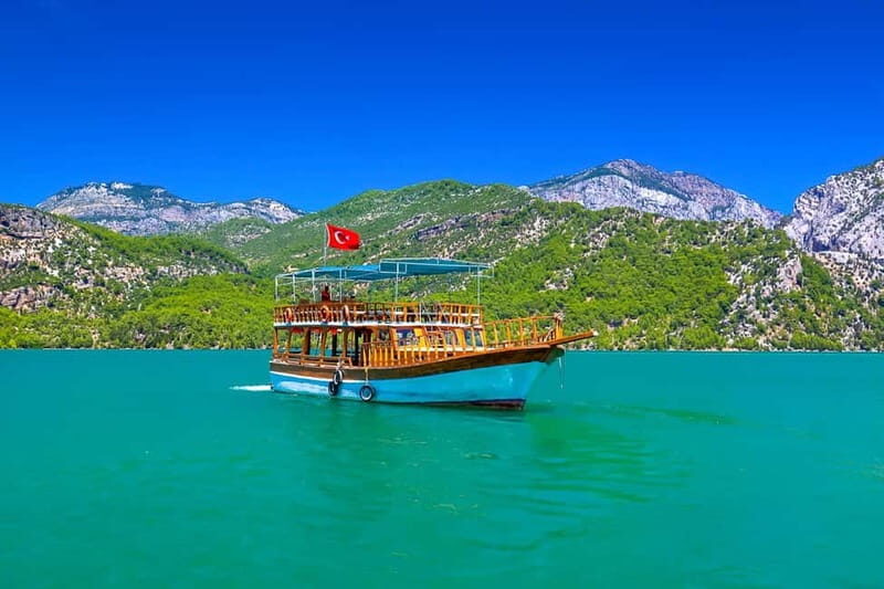 Antalya: Green Canyon Boat Trip w/Lunch near Green Lake - The Itinerary in Detail: What You Can Expect