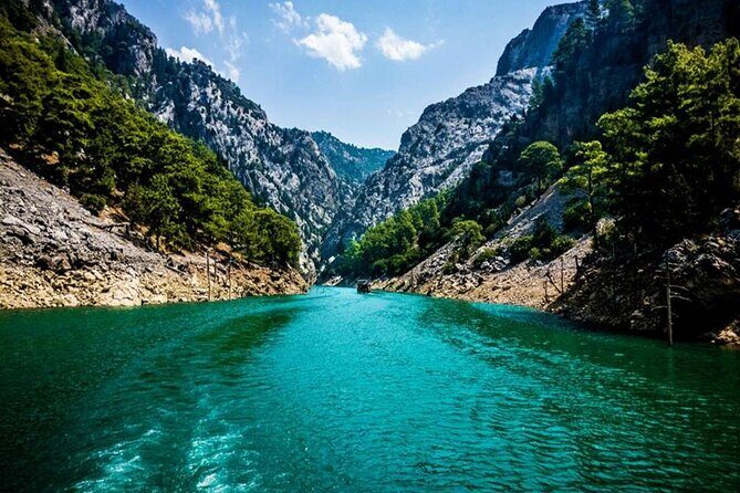 Antalya Green Canyon Boat Trip With Lunch And Drinks - Key Points