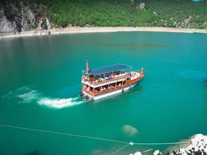 Antalya: Green Canyon Boat Trip with Lunch and Drinks - The Experience at a Glance