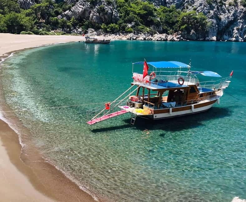 Antalya/Kemer: Adrasan Porto Genoese Boat Trip w/Mud Baths - Authentic Guest Experiences