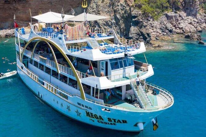 Antalya / Kemer : Mega Star Party Boat Trip w/ Lunch & Transfer - Key Points