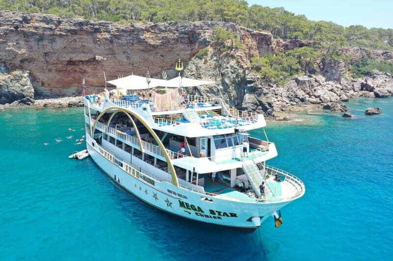 Antalya/Kemer Megastar Boat Trip w/Lunch & Hotel Pickup - The Sum Up