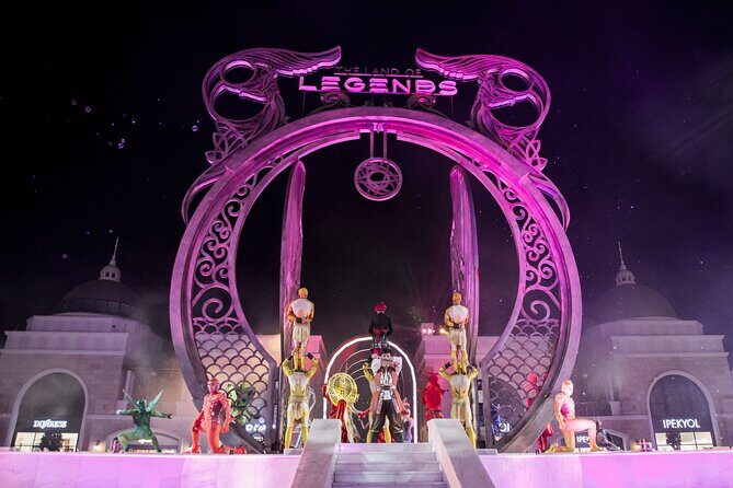 Antalya Land of Legends Night Show and Spectacular Boat Parade - Key Points
