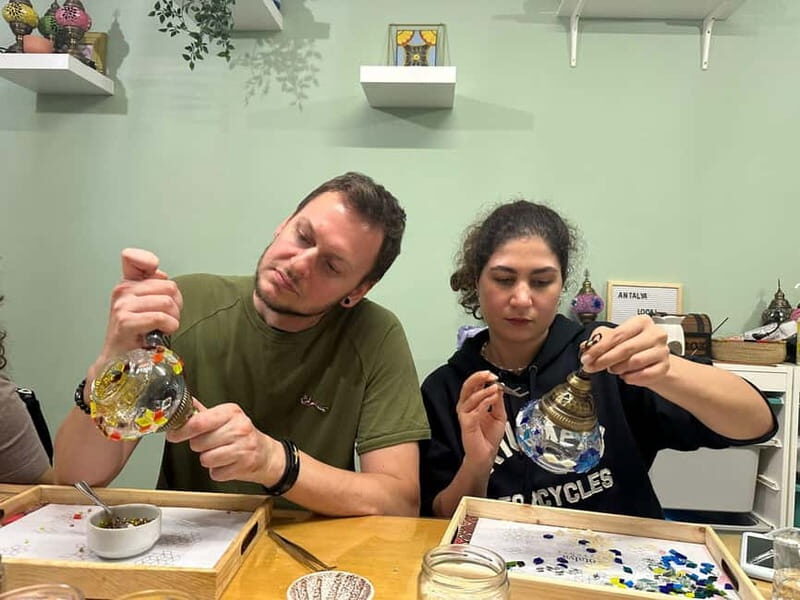 Antalya Old Town: Traditional Mosaic Lamp or Candle Workshop - What to Expect When You Join