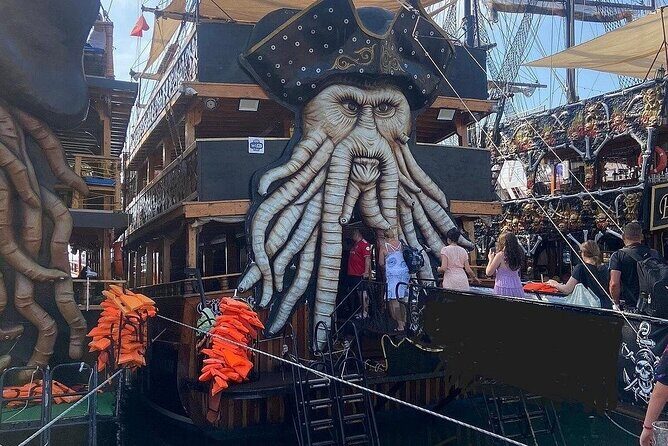 Antalya Pirate Boat Tour with Lunch & Free Soft Drinks - Key Points