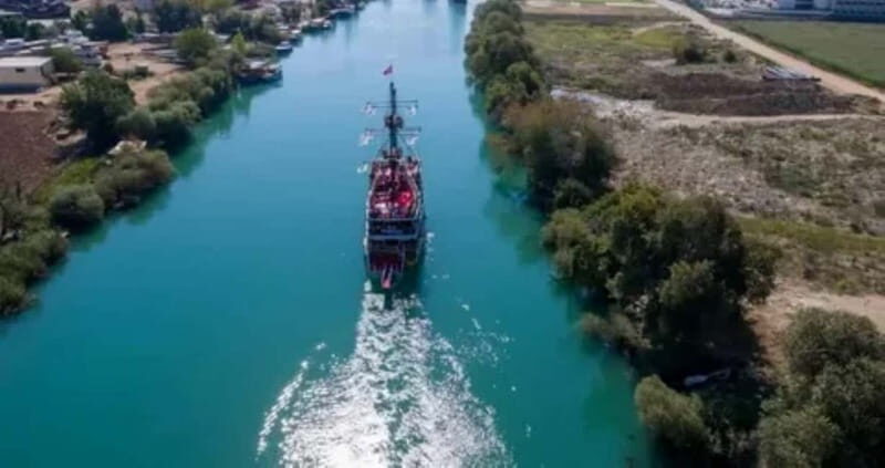 Antalya & Side: Manavgat River Cruise, Waterfall & Bazaar - Key Points