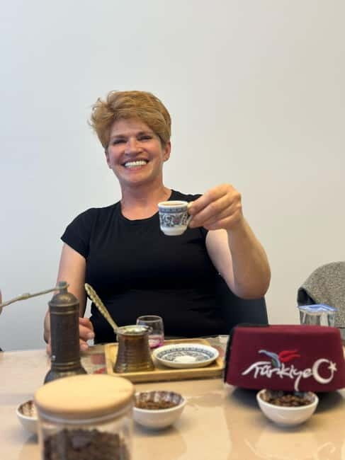 Antalya:Turkish Coffee Workshop + Fortune Telling + Gift Set - The Experience & Atmosphere