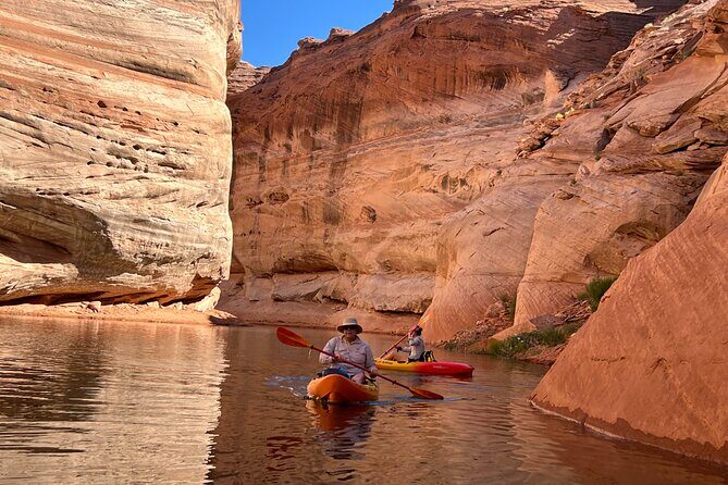 Antelope Canyon Lake Powell Kayak Rentals - Starting Point and Equipment
