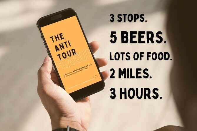 Anti Tour Prague - Self Guided Beer and Food Tour - Exploring the Details of the Anti Tour Prague Experience