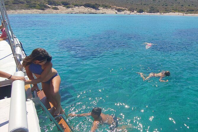 Antiparos & Despotiko Kaiki Cruise  Coves, Swim & BBQ - Included Amenities