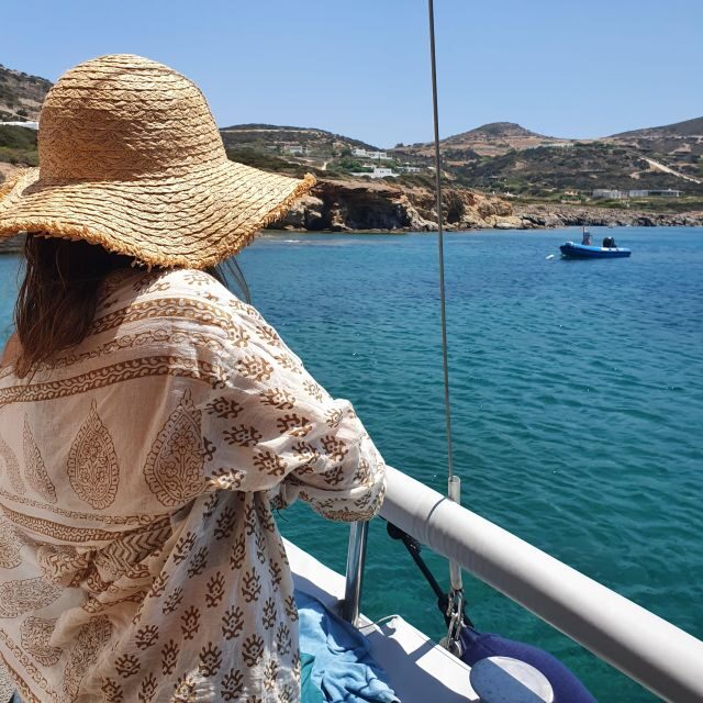 Antiparos & Despotiko Kaiki Cruise  Coves, Swim & BBQ - FAQ