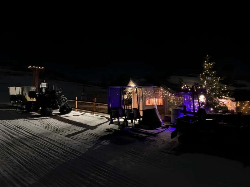 Aosta Valley Snowmobile Transportation and Dinner in Torgnon - An In-Depth Look at the Tour