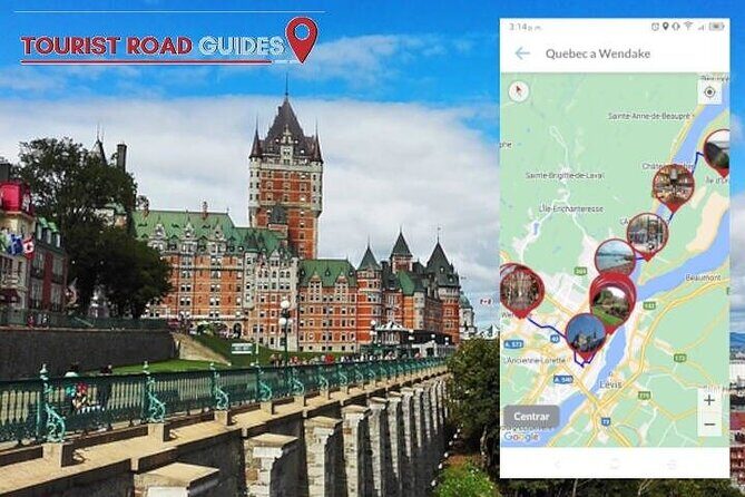 APP Self-Guided Tours Quebec with Audioguide - The Practical Details
