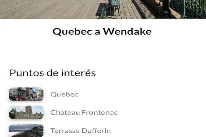 APP Self-Guided Tours Quebec with Audioguide - Final Thoughts