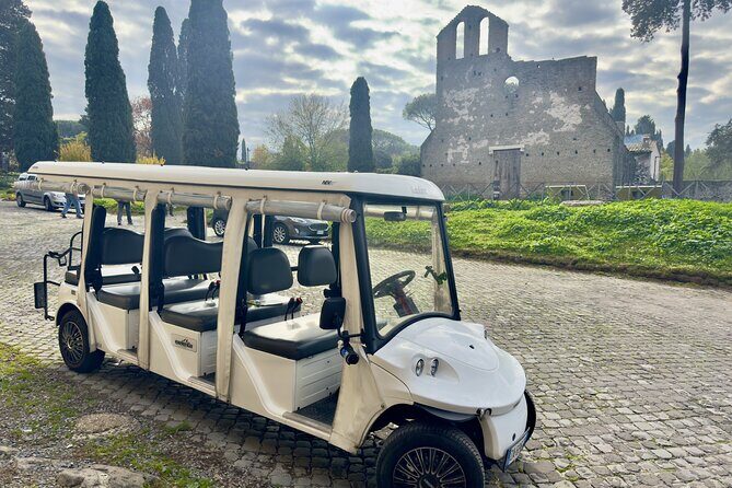 Appian Way and Catacombs Private Golf Cart Tour in Rome - Key Points