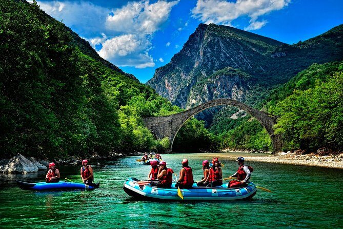 Arachthos white water river Rafting: Plaka's Bridge- Tzari - A Deep Dive into the Experience