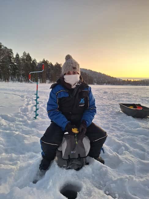 Arctic Fishing & Open Fire Cooking