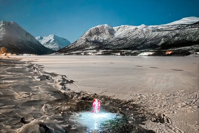 Arctic Ocean Night Floating in Ramfjord - Key Points