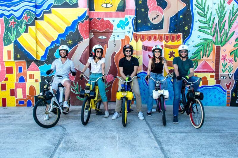 Argelès-sur-Mer: a guided Solex ride to discover street art - Who Will Love It?