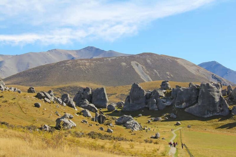 Arthur's Pass: TranzAlpine Train and Castle Hill Day Tour - The Itinerary in Detail