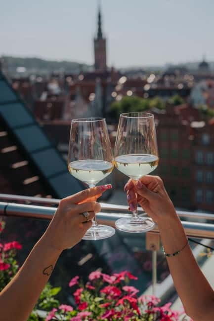Asian Dinner Above the Rooftops of Gdask Old Town - The Nightlife and Club Night
