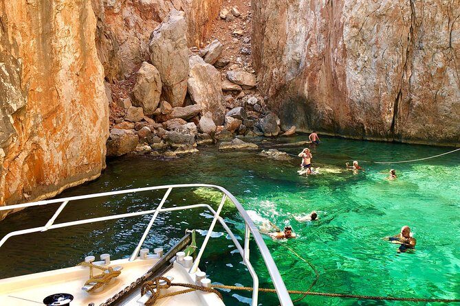 Astypalaia: Daily Cruise to Koutsomiti, Kounoupa, Red Rock & more - FAQs