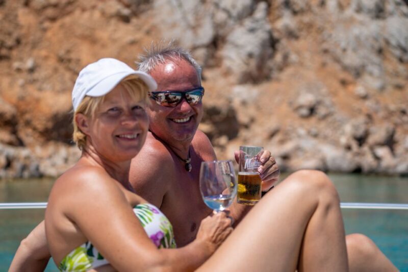 Astypalea: Day Cruise to Koutsomitis & Kounoupes with Lunch - FAQs