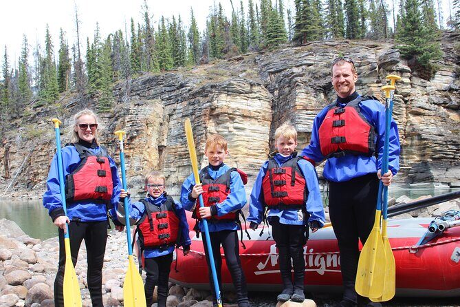 Athabasca Canyon Run Family Rafting: Class II Plus Rapids - Key Points