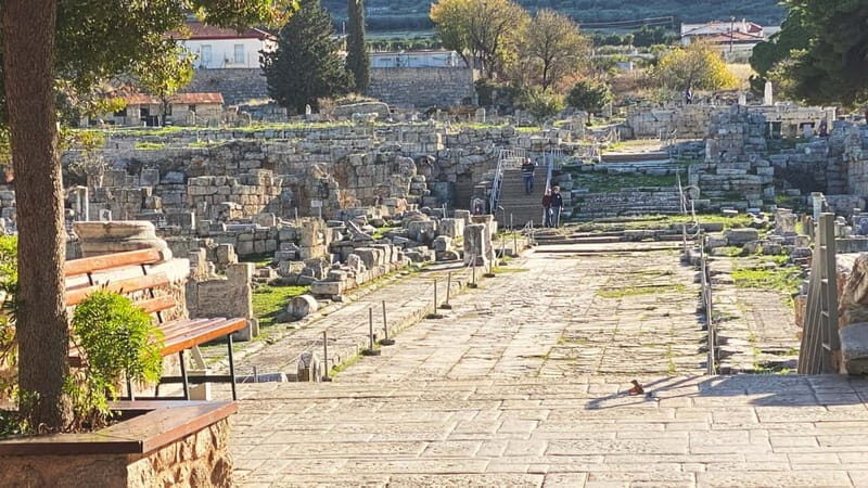 Athens: Ancient Corinth & Nafplio Full Day Trip with Swim - Key Points