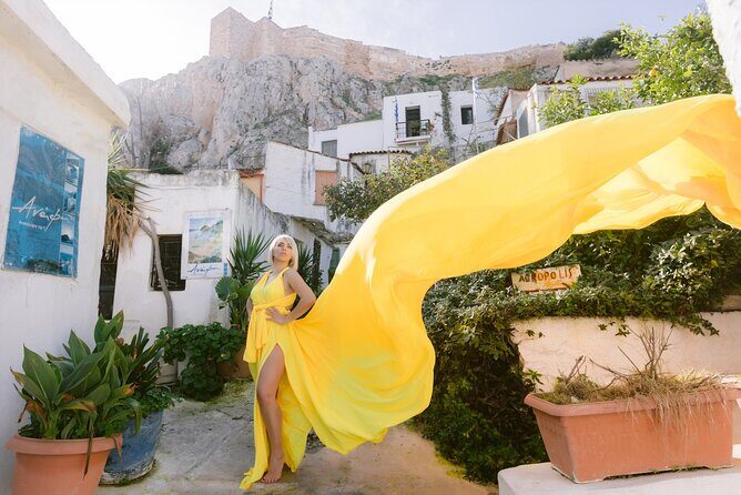 Athens Flying Dress Photo Shoot with a Professional Photographer - Authentic Insights from Reviews