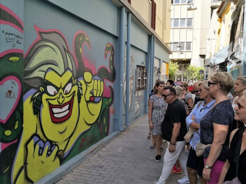 Athens: Guided Urban Street-Art Tour - Detailed Breakdown of the Itinerary