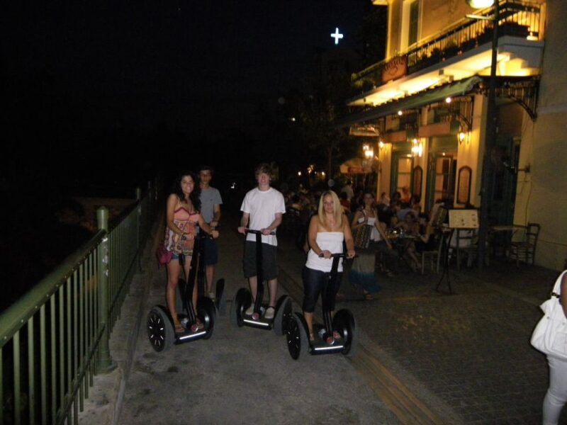 Athens Night Tour: 3 Hours by Segway - Detailed Breakdown of the Itinerary