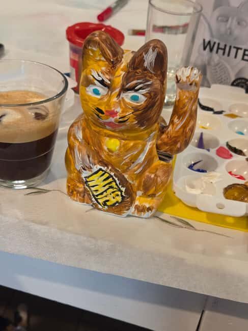 Athens: Paint Your Own Maneki Neko at Cat Cafe - An In-Depth Look at the Experience