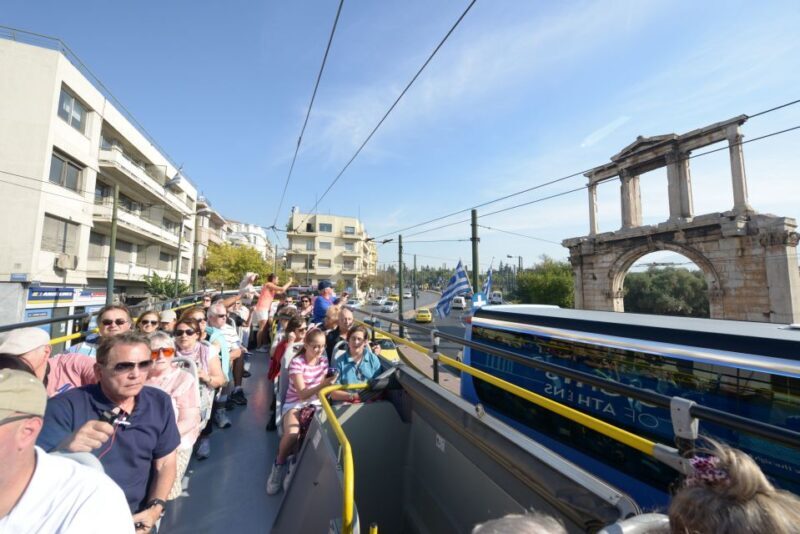 Athens, Piraeus, and Coastline: Blue Hop-On Hop-Off Bus - What’s Included and What’s Not