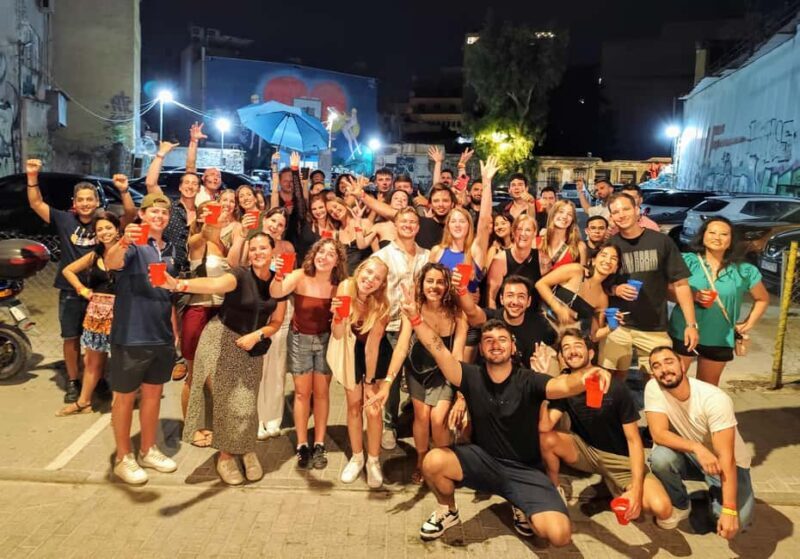 Athens Pub Crawl with 1hr Open Bar & VIP Nightclub Access - FAQ