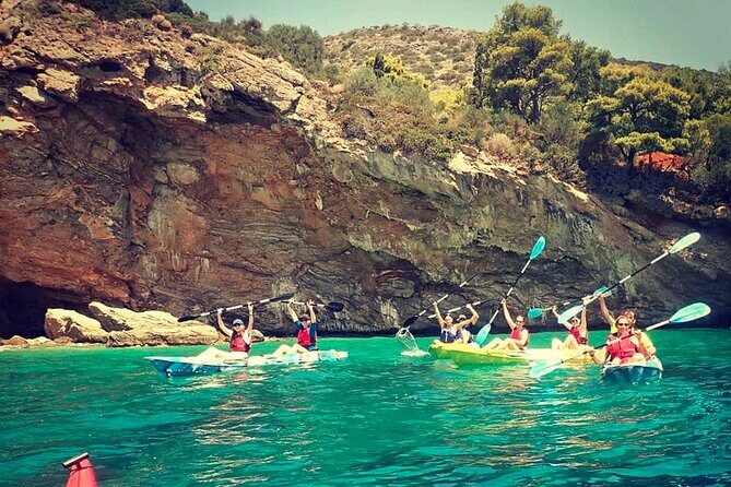 Athens Riviera: Sea Kayak and Snorkeling Adventure with Picnic - Key Points