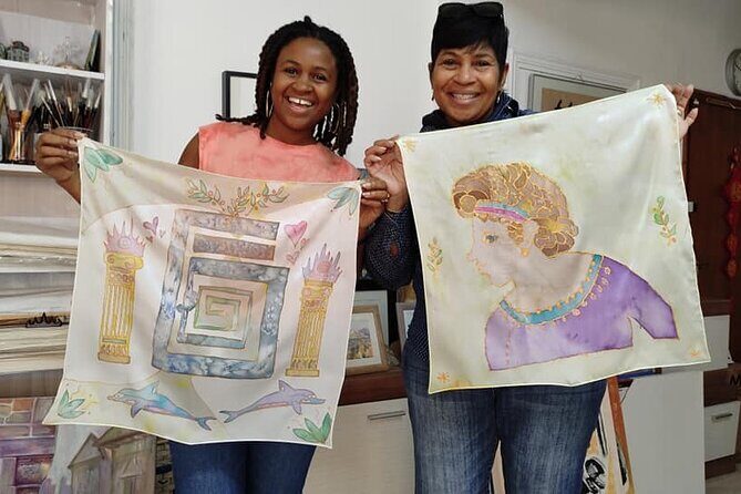 Athens: Small Group Silk Scarf Art Workshop with Greek Themes - Practical Details and What You Need to Know