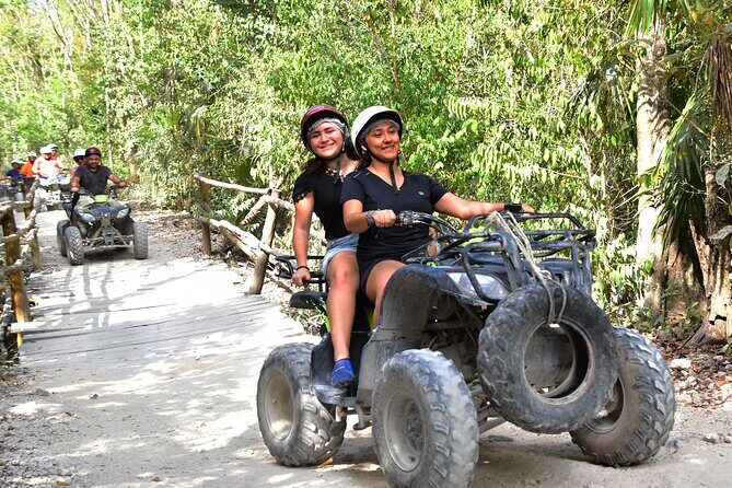 ATV circuit in the jungle + Horseback riding, ziplines & Cenote - The Sum Up