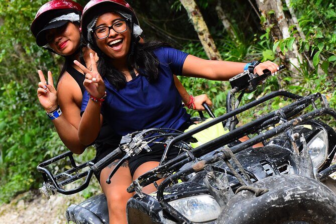 ATV shared Cenote & Ziplines - Extreme Experience from Playa del Carmen - Key Points
