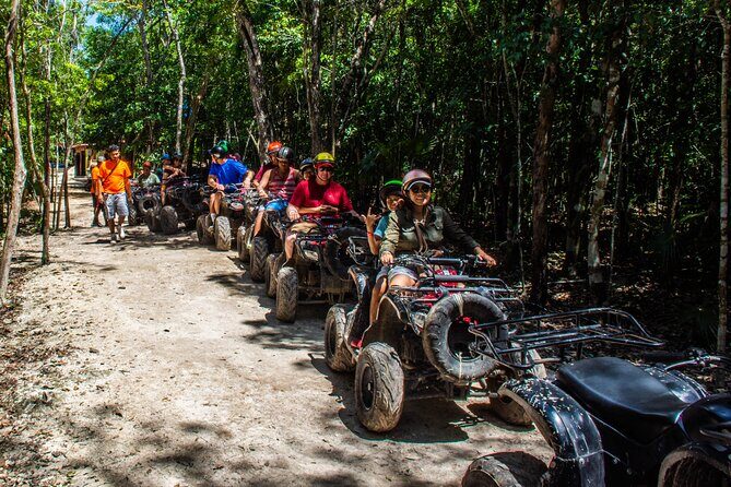ATV shared Cenote & Ziplines - Extreme Experience from Playa del Carmen - FAQ