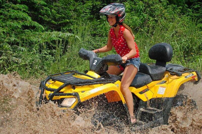 Atv , Zipline and cenote swim experience in the jungle! - Key Points