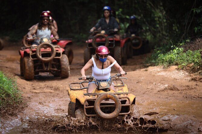 ATV, Ziplining & Cenote Tour, Transportation & Tequila Tasting - Logistics and Group Size