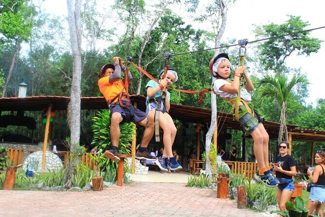 ATV's (shared), Ziplines & Cenote! Half-Day with Transportation from Cancun - FAQ
