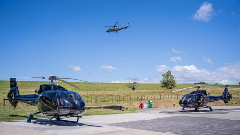 Auckland: 20min Helicopter scenic flight - City & Volcanoes - Key Points
