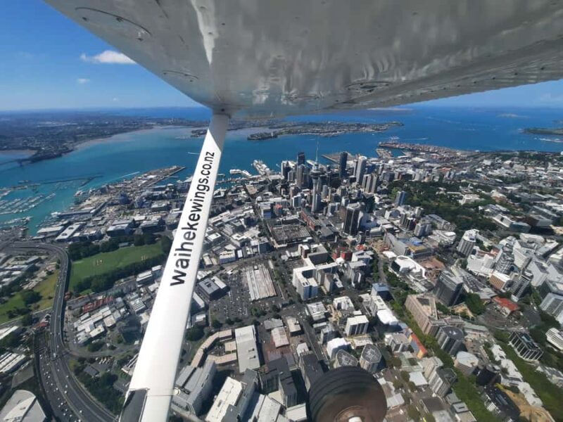 Auckland: Auckland City & Hauraki Gulf Scenic Flight - The Itinerary: What to Expect