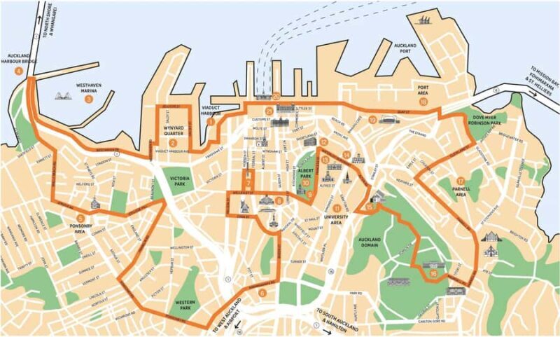 Auckland: GoGuided Auckland City Tour - FAQ