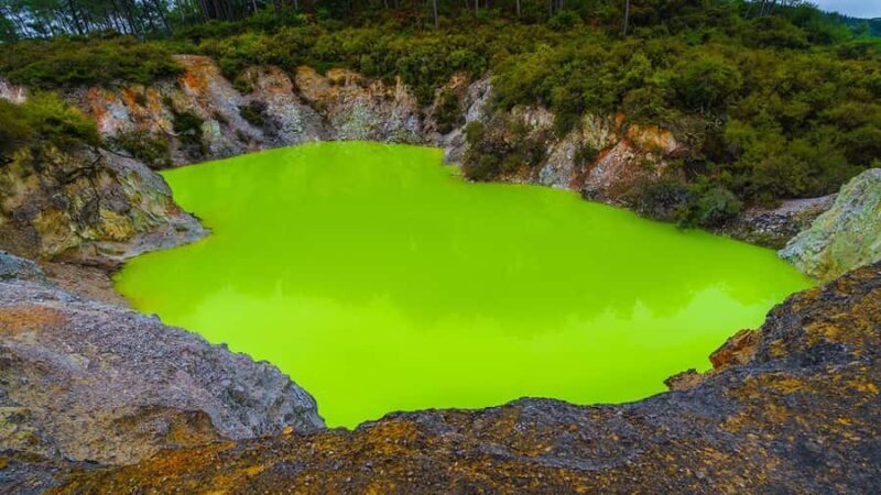 Auckland: Rotorua Highlights w WaiOTapu & Redwoods Treewalk - Introduction: An Exciting Rotorua Day Trip from Auckland